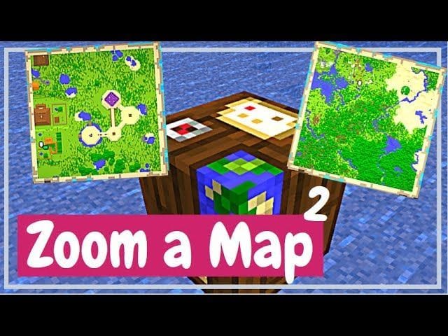 How to expand maps in Minecraft?