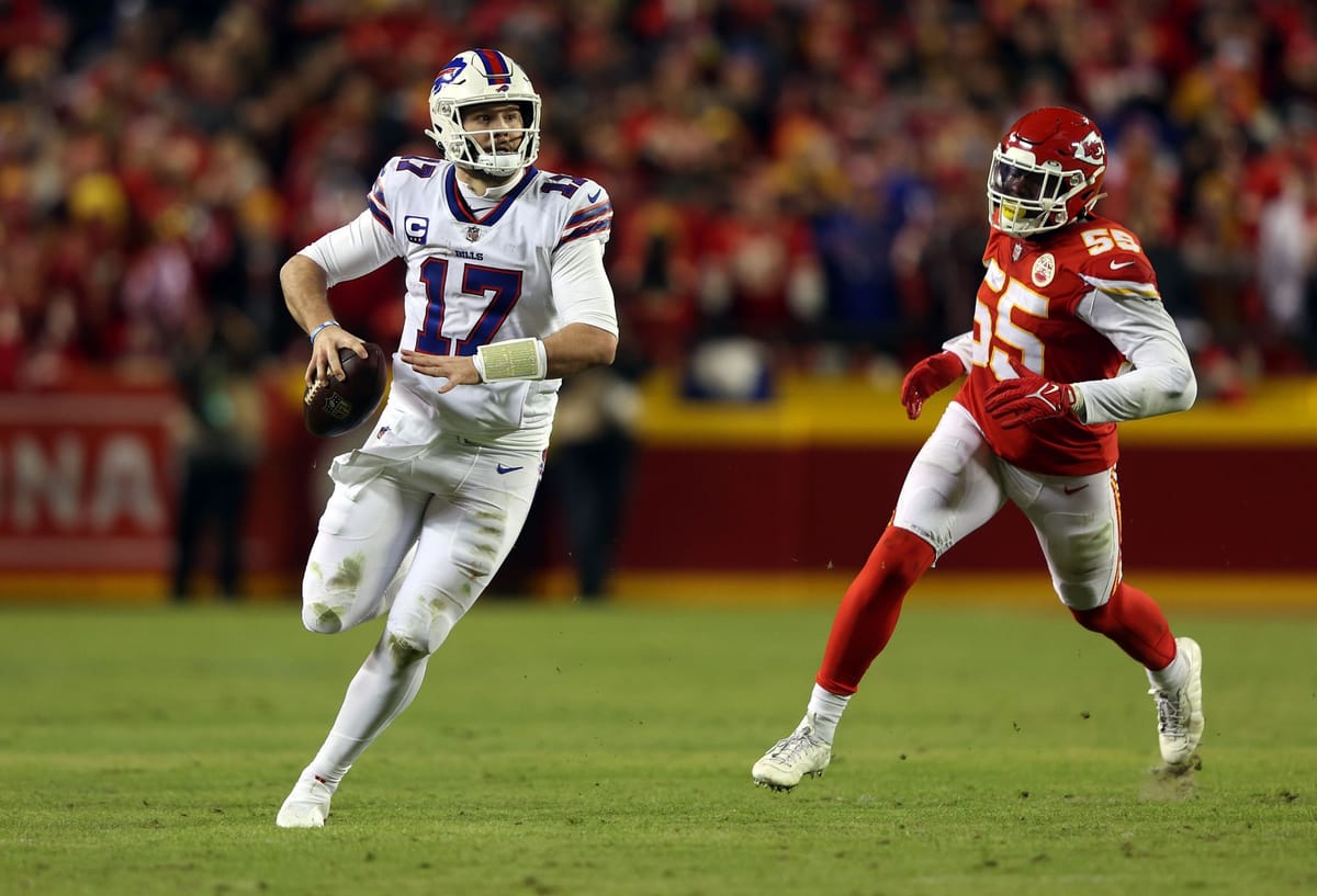 Josh Allen's ripped physique sends NFL world into a frenzy