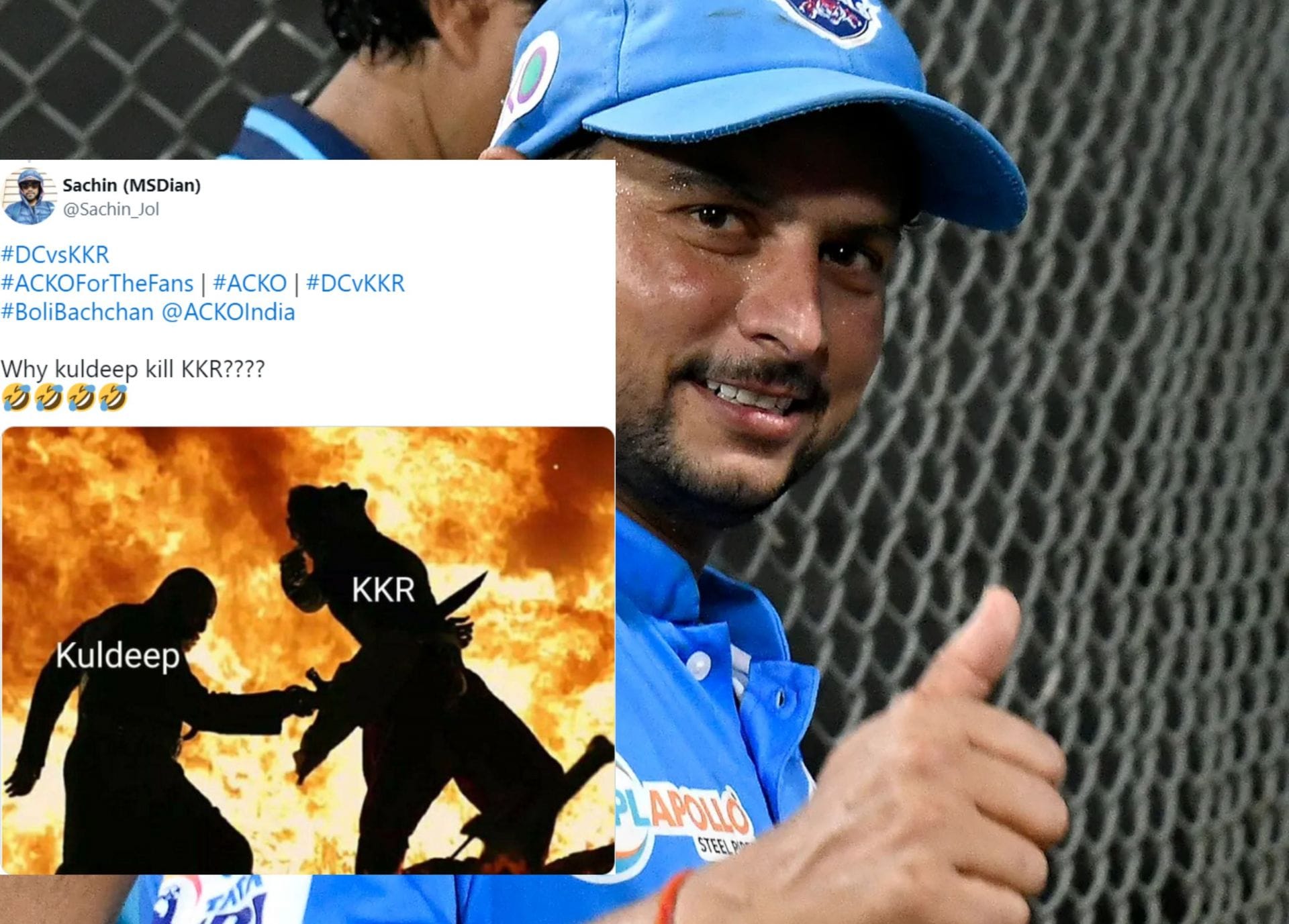 DC vs KKR memes, IPL 2022: Top 10 funny memes from the latest match
