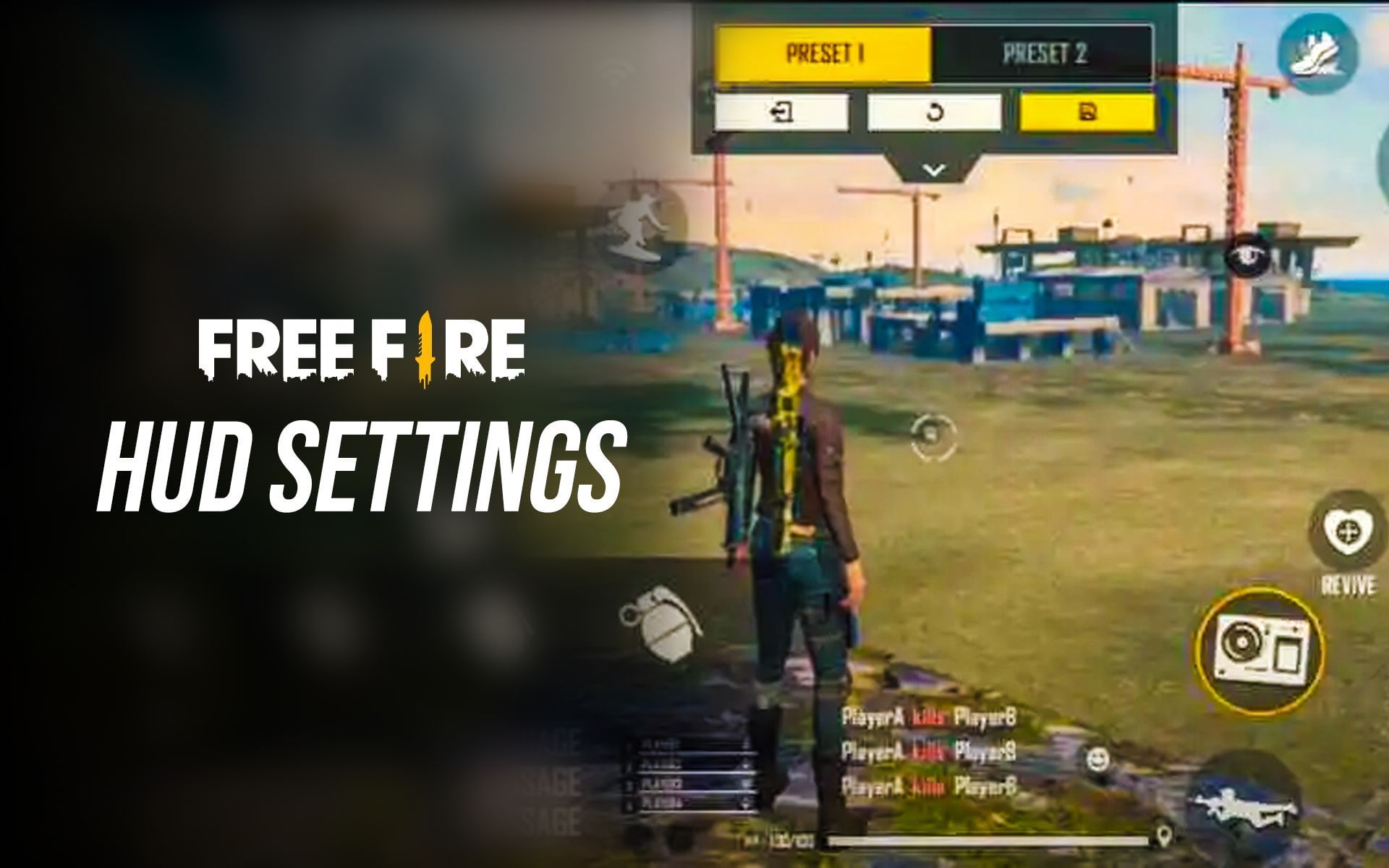 Best Free Fire HUD settings for aggressive playstyle (April 2022)