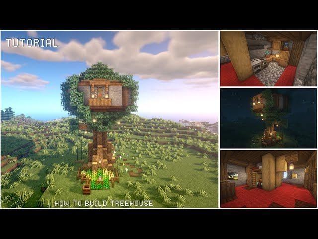 7 best treehouse designs to build in Minecraft (2022)