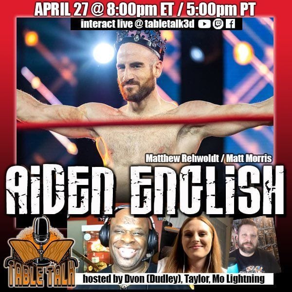 Aiden English is open to a WWE return in a new role