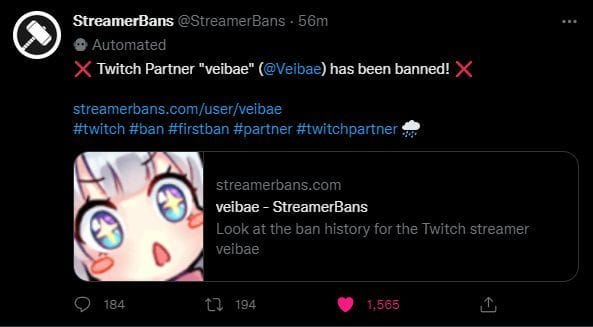 Fans continue to ship Veibae and Sodapoppin