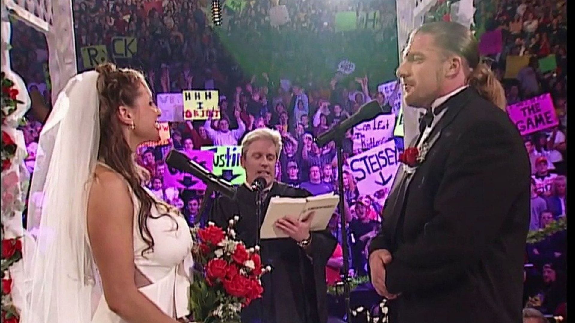 2 times Stephanie McMahon and Triple H separated in real life and 1 time they split on-screen