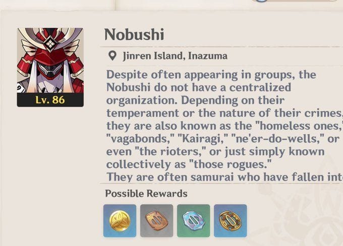 All Handguard locations (Nobushi) in Genshin Impact: Ayaka farming guide