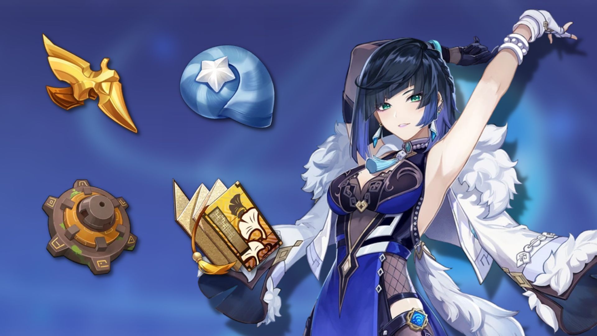 Genshin Impact: Yelan's materials, ascension resources, talent books ...