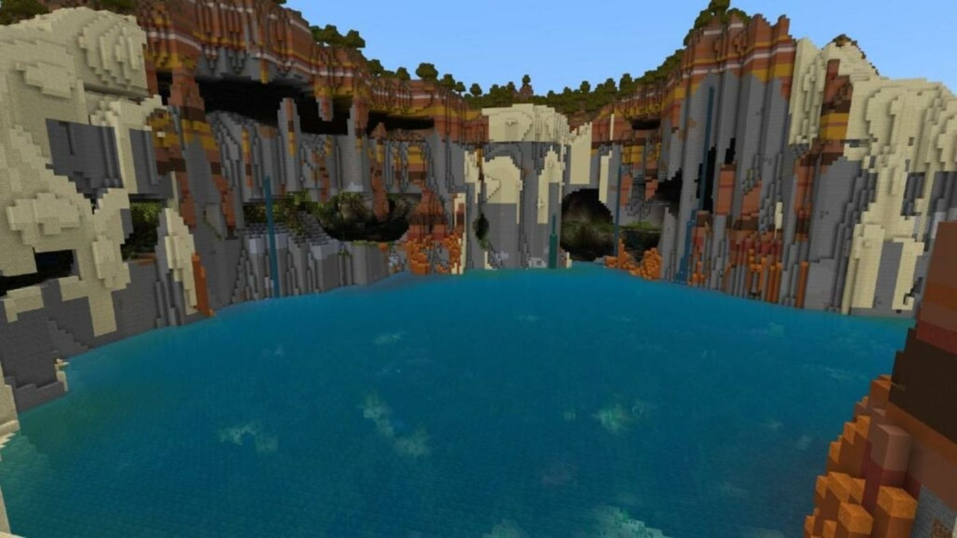 5 best seeds for coral reefs in Minecraft: Pocket Edition