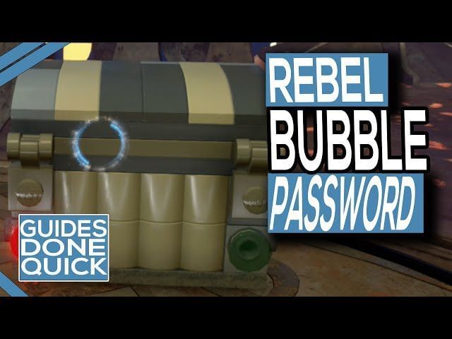 How to complete the Rebel Bubble Password Trouble in Lego Star Wars ...