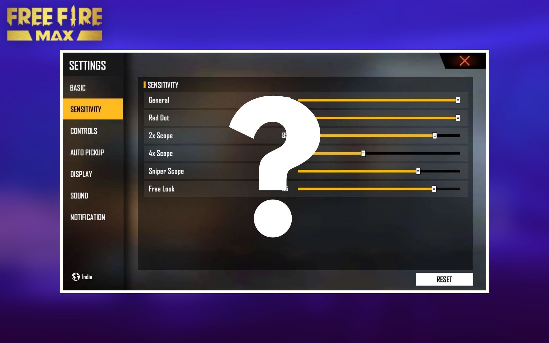 Best Free Fire MAX sensitivity settings for quick movements and ...
