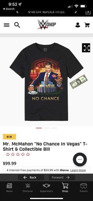 WWE has released interesting Vince McMahon merchandise