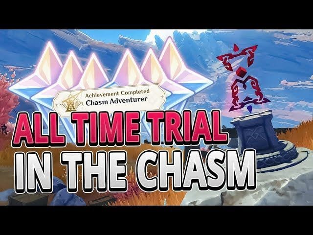 All time trial challenge locations in The Chasm: Genshin Impact ...
