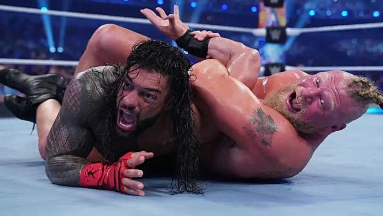 Backstage update on Roman Reigns and Brock Lesnar's future following ...