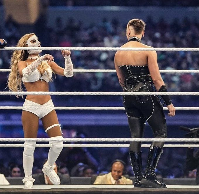 Carmella shares stunning image from wedding to Corey Graves