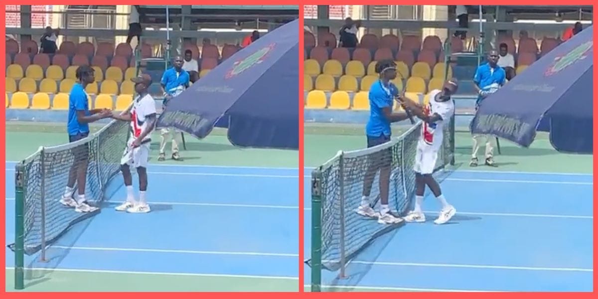 Watch: 15-year-old tennis player Michael Kouame slaps opponent at the ...