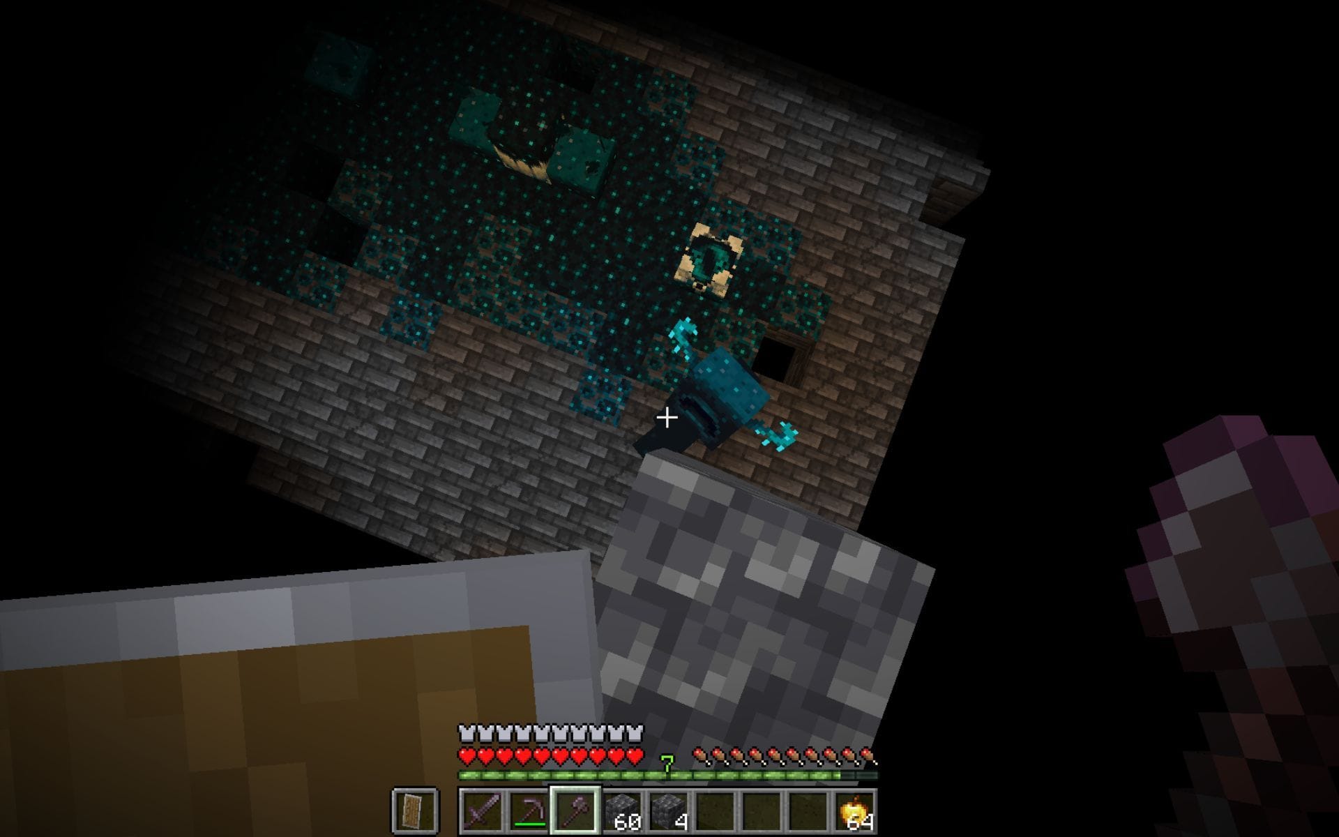 How to avoid Warden's new ranged attack in Minecraft?