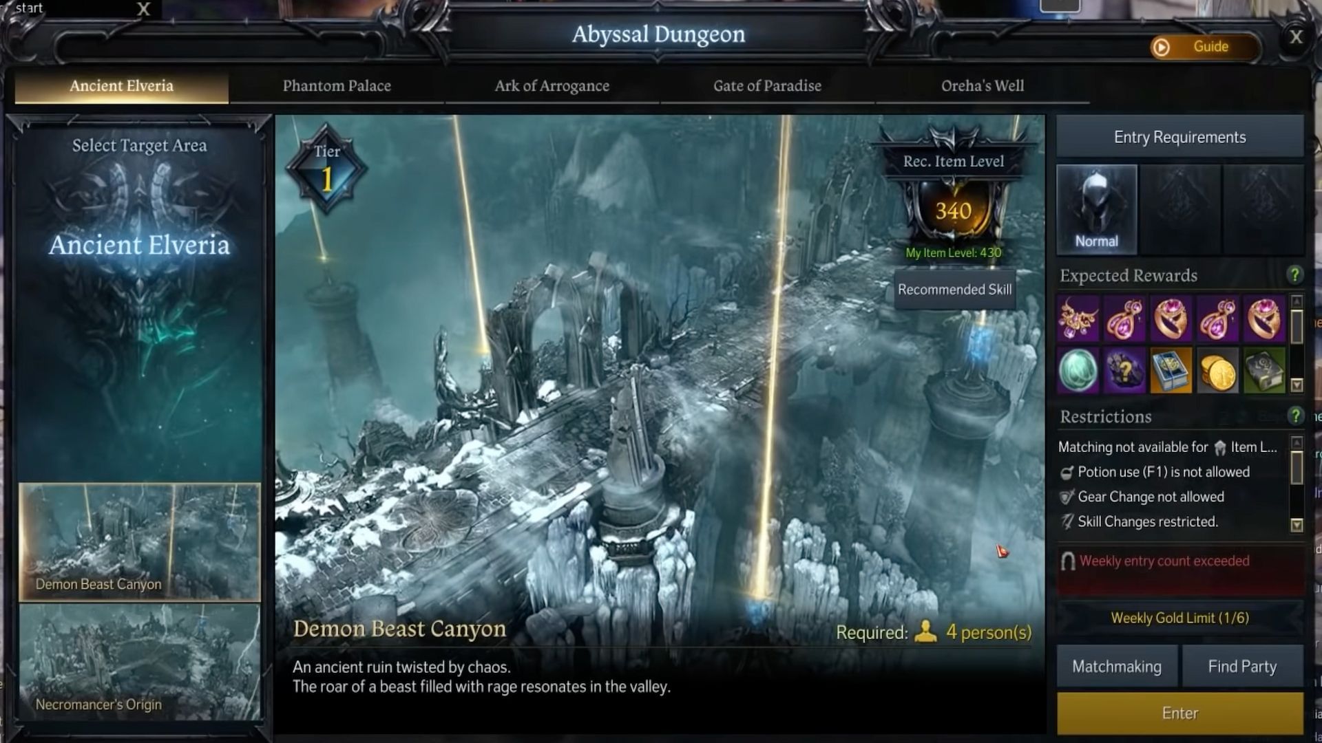 How to find Knight's Oath in Lost Ark