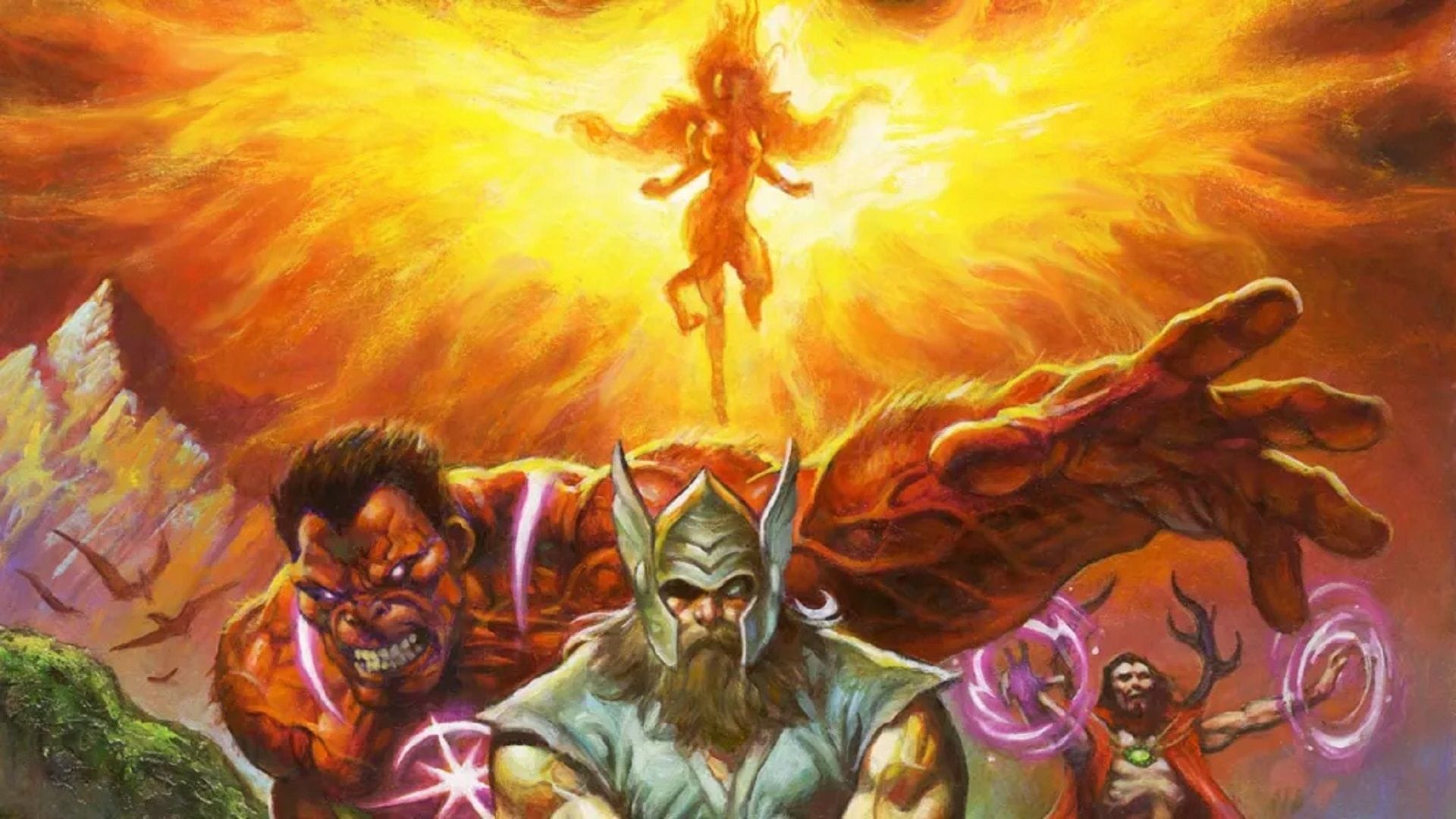 Thor's interesting connection with Phoenix Force and other Avengers ...