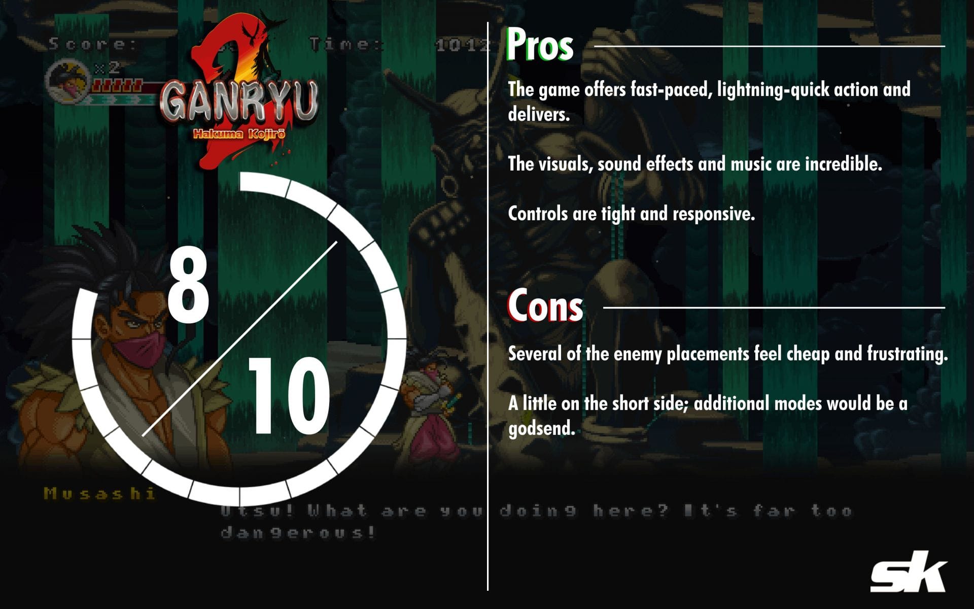 Ganryu 2: Hakuma Kojiro review - Strider, Ninja Gaiden and Shinobi, all ...