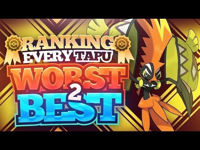Which Tapu is best in Pokemon?