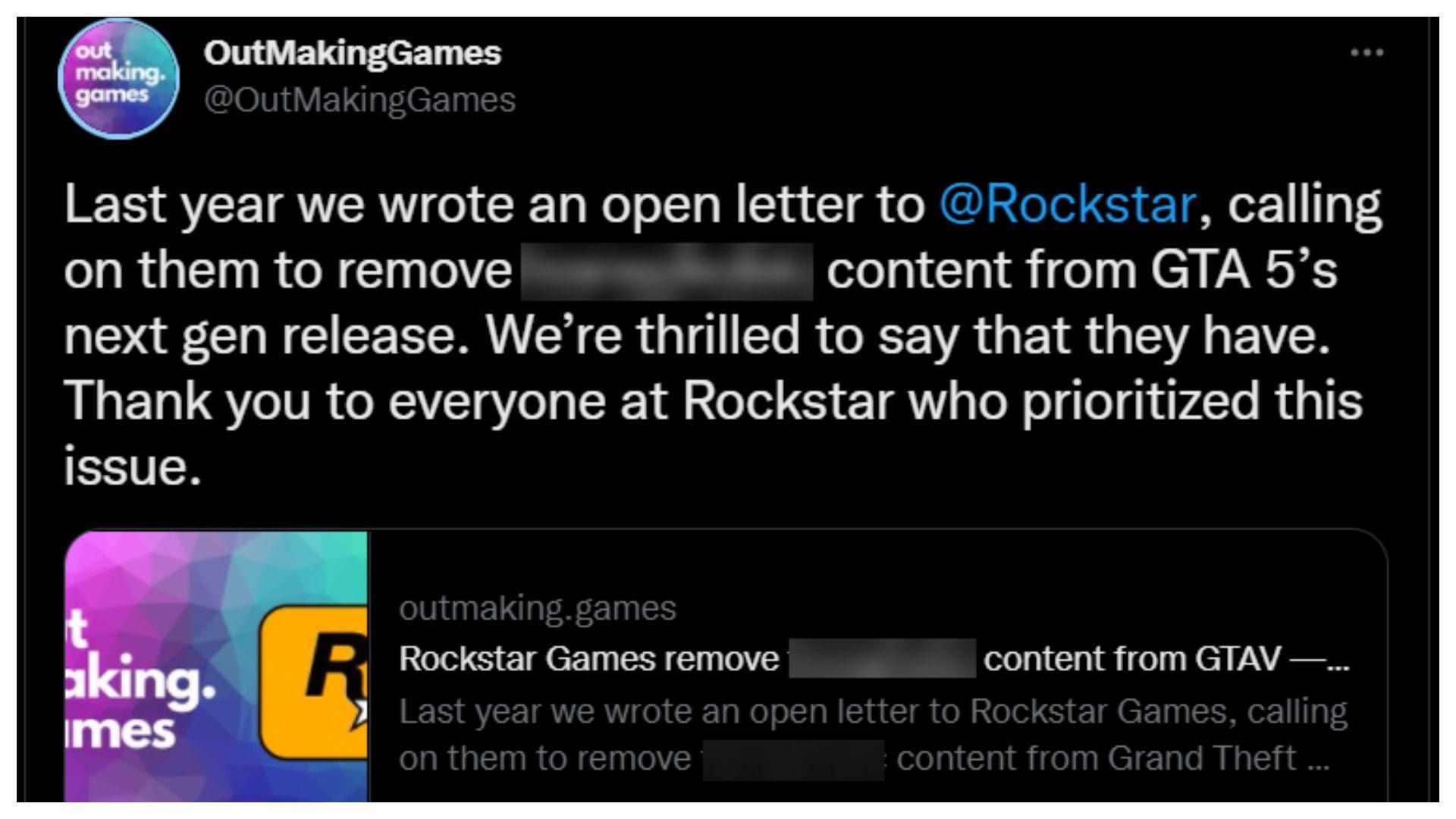 Rockstar Games removes apparent controversial content from GTA V's next ...