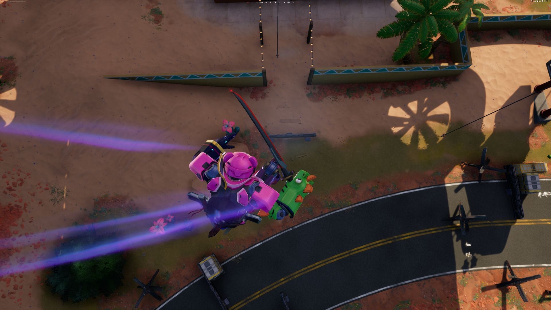 How to fall 10 stories or more without taking damage in Fortnite