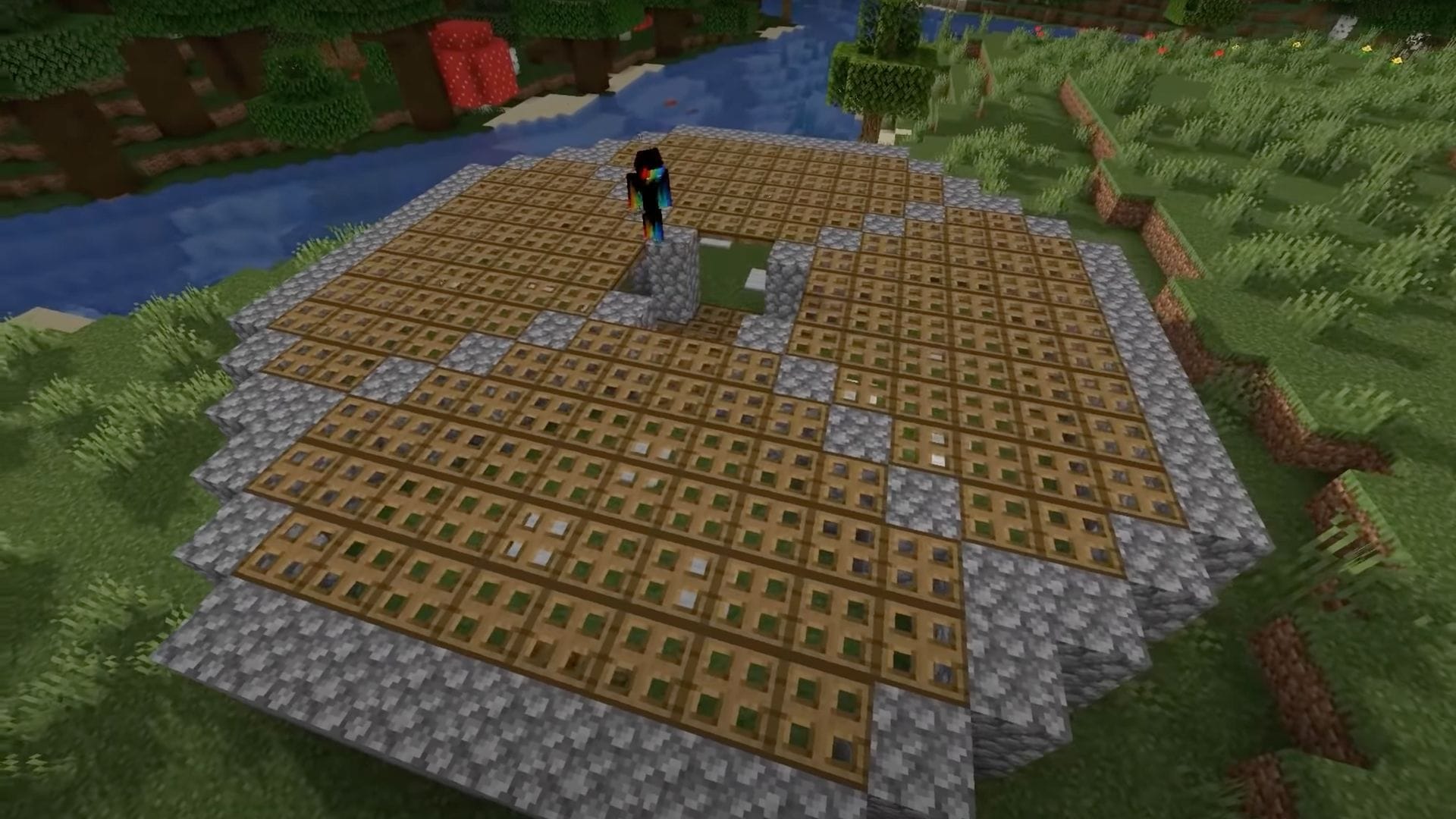 Easiest gunpowder farm to build in Minecraft (2022)