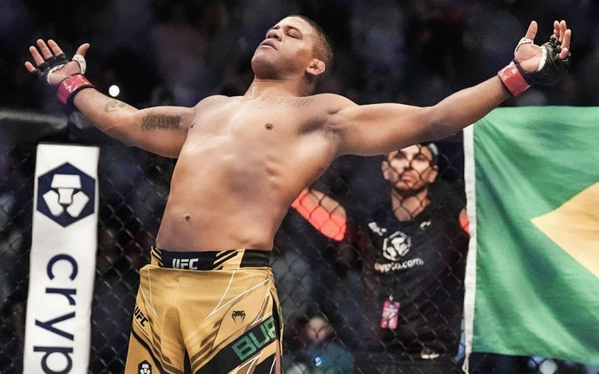 Gilbert Burns game to fight anyone at 170lbs