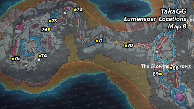 All 80 Lumenspar locations in Genshin Impact: Complete map exploration ...