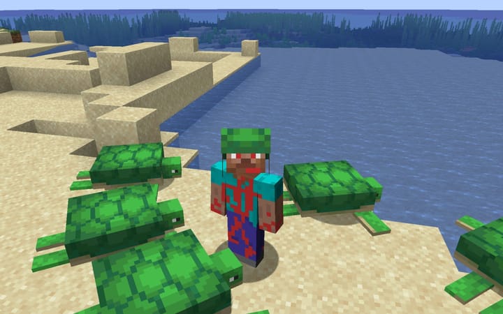 How to get turtle shells in Minecraft 1.18?