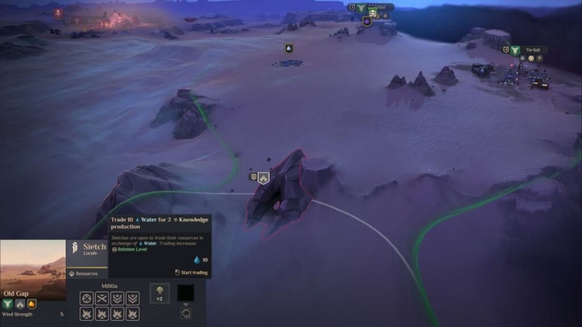 How to ally with Sietches in Dune: Spice Wars