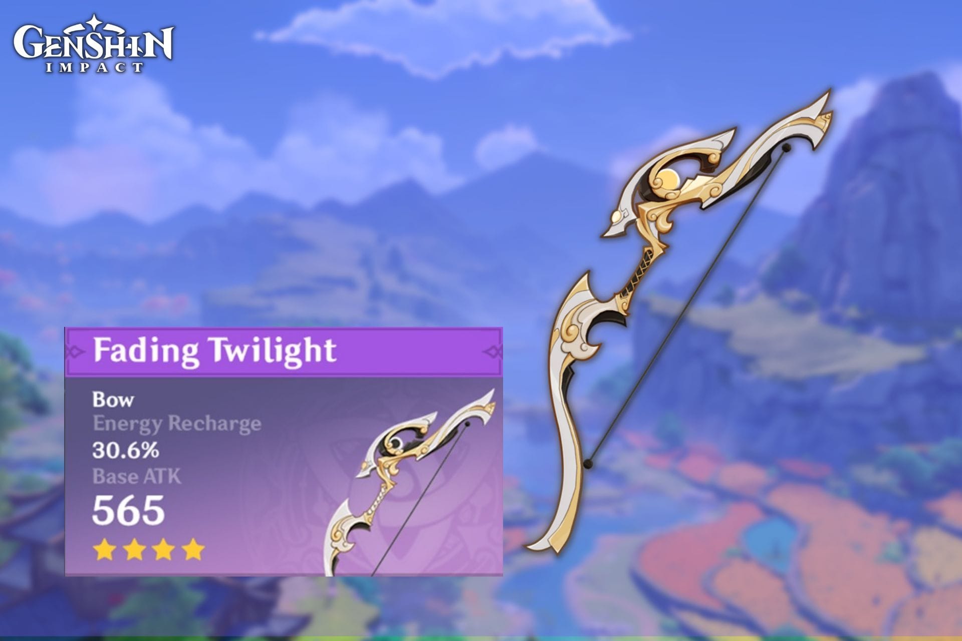 How to get new Fading Twilight bow in Genshin Impact