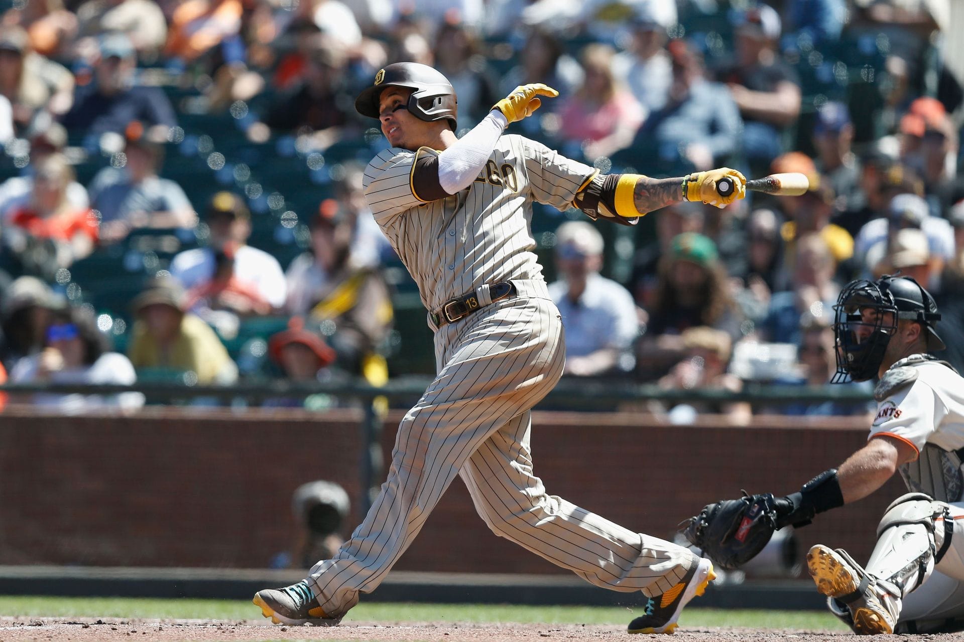 "Machado or Goldy for MVP?", "As he quietly goes about his business ...