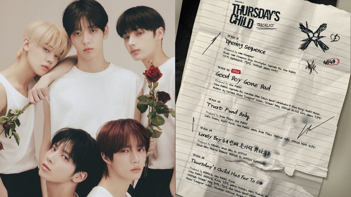 TXT’s minisode 2: Thursday’s Child album tracklist and preview