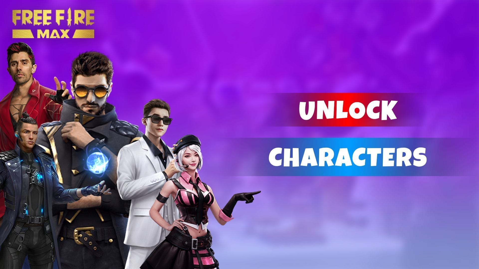 How to earn free characters in Free Fire MAX (2022)