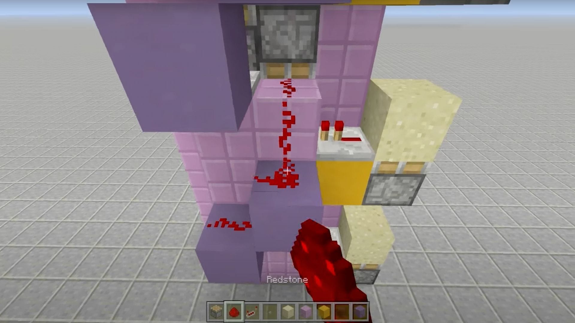How to make a multi-floor elevator in Minecraft