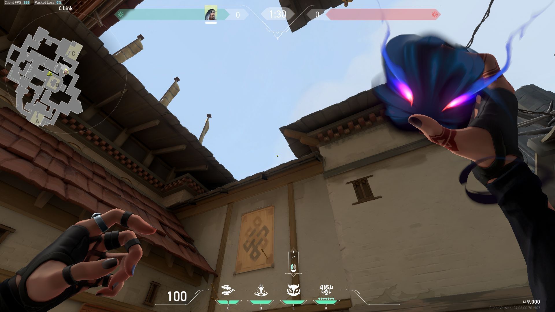 All Fade lineups for Haven in Valorant