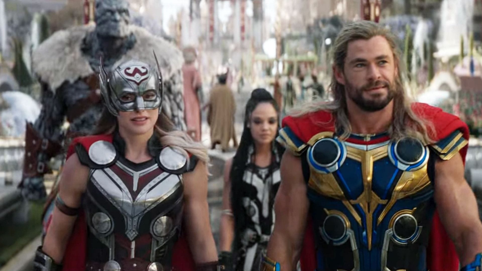 MCU fans react to Thor's new tattoo tribute to Loki in 'Love and ...