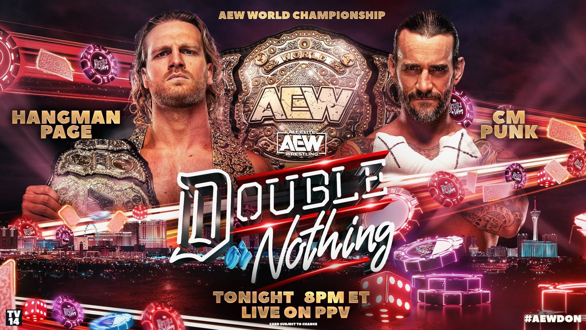 AEW Double or Nothing 2022 - 5 biggest news stories: CM Punk wins the AEW World Championship ...