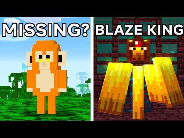 Full list of mobs removed from Minecraft