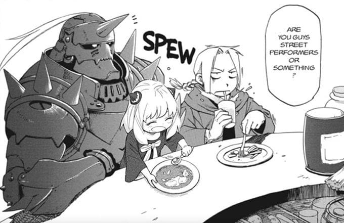 Twitter loses it over edits of Anya from Spy X Family invading other manga