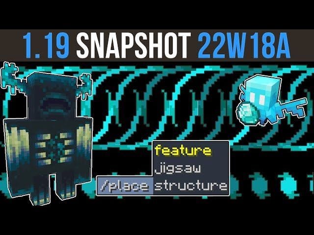 How the new '/place' command works in Minecraft snapshot 22w18a