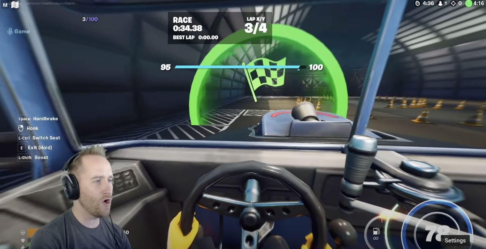 Fortnite YouTuber makes an FPS driver simulator in Creative, and it's ...