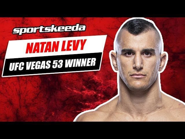 Israeli UFC fighter Natan Levy reveals "idiot" sparring partner injured ...