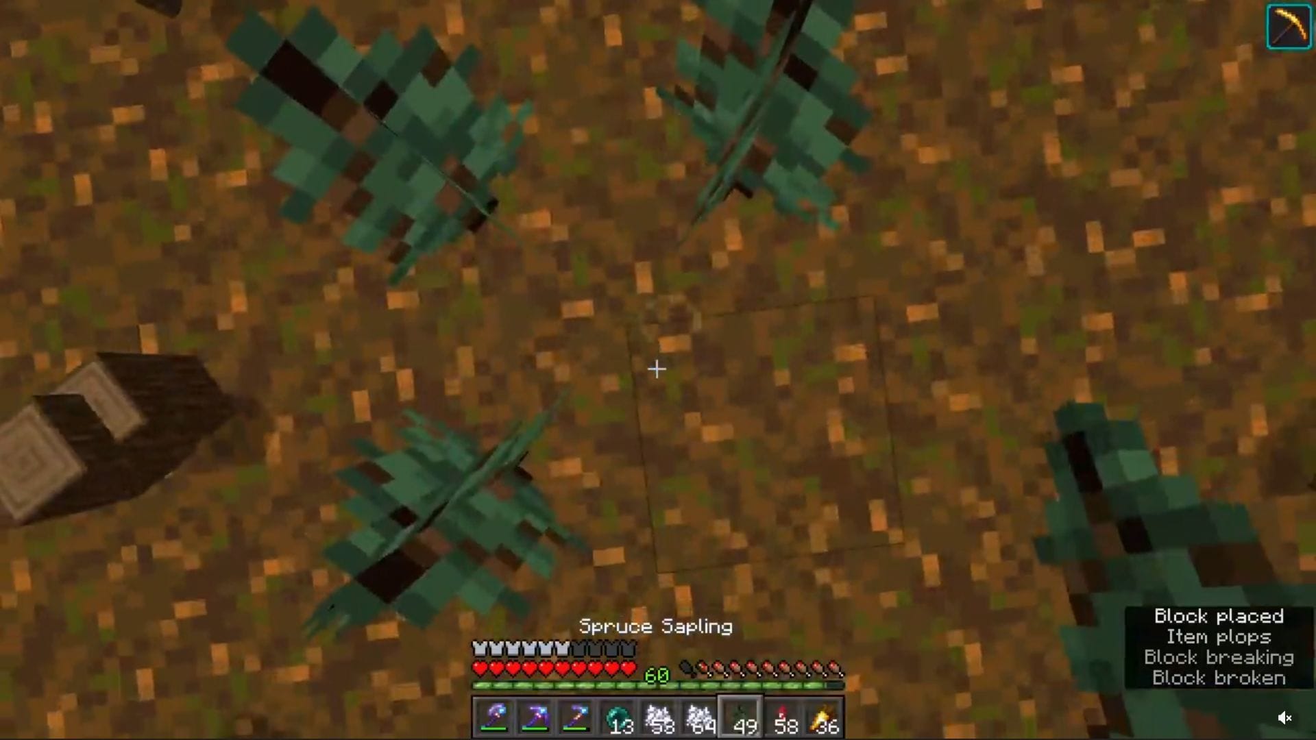 Minecraft Redditor shows how long trees can be easily chopped