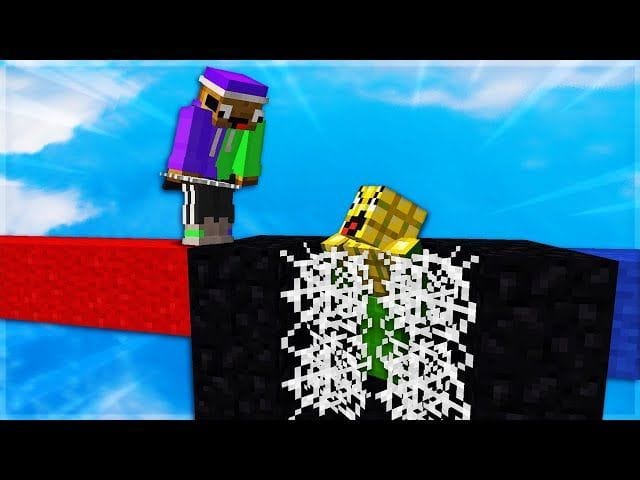 How to make a cobweb trap in Minecraft