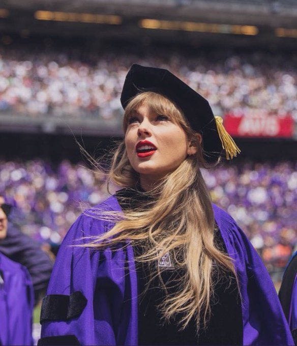 What did Taylor Swift get a doctorate in? Details explored as pop star ...