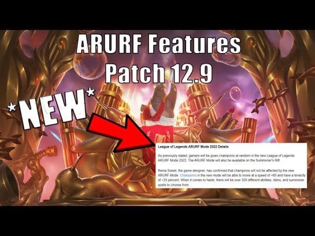 League of Legends ARURF patch 12.9: Expected start date, all gameplay ...