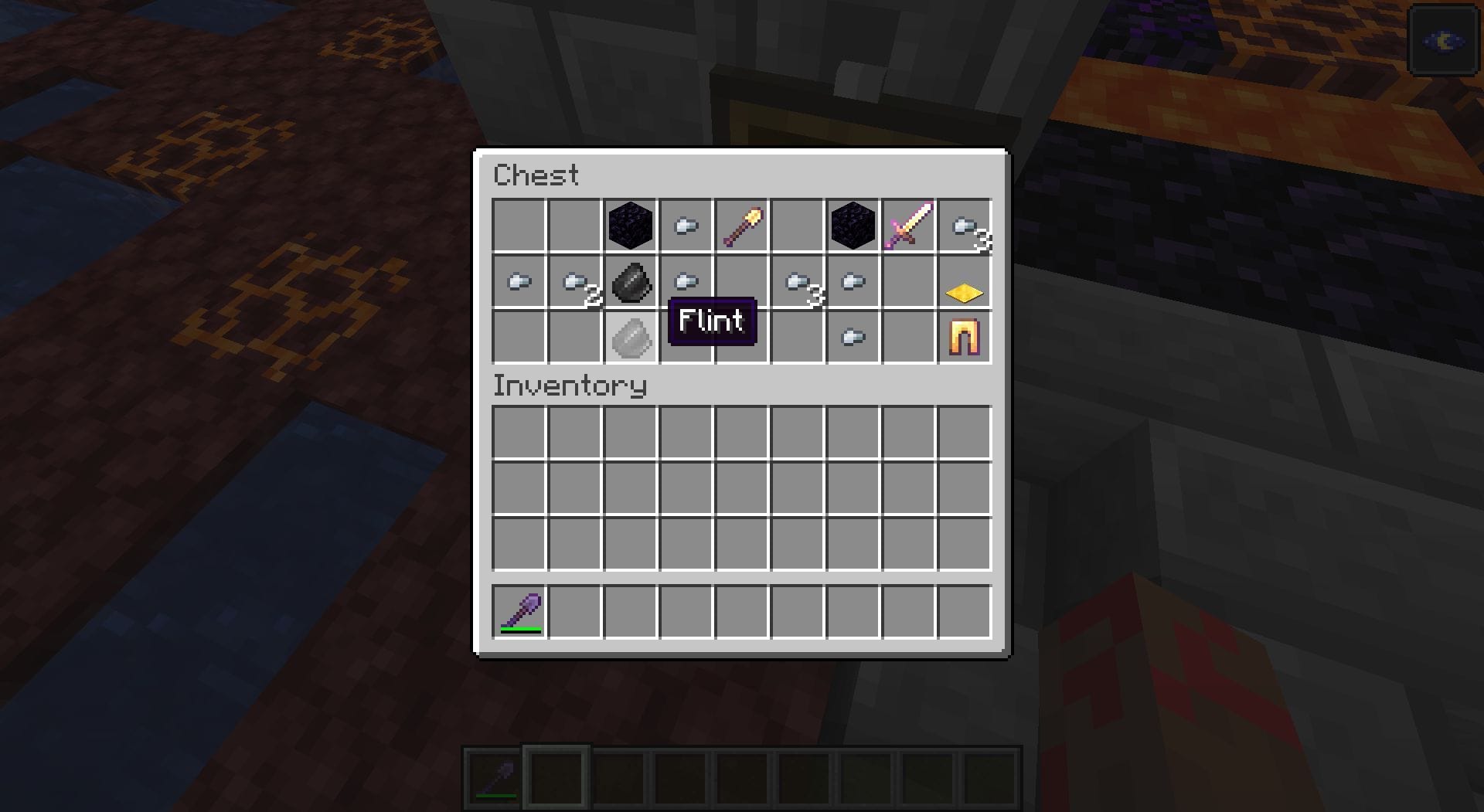 Easiest way to get flint in Minecraft 1.18