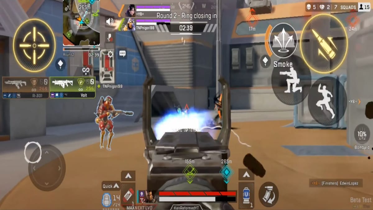 All Submachine Guns in Apex Legends Mobile ranked