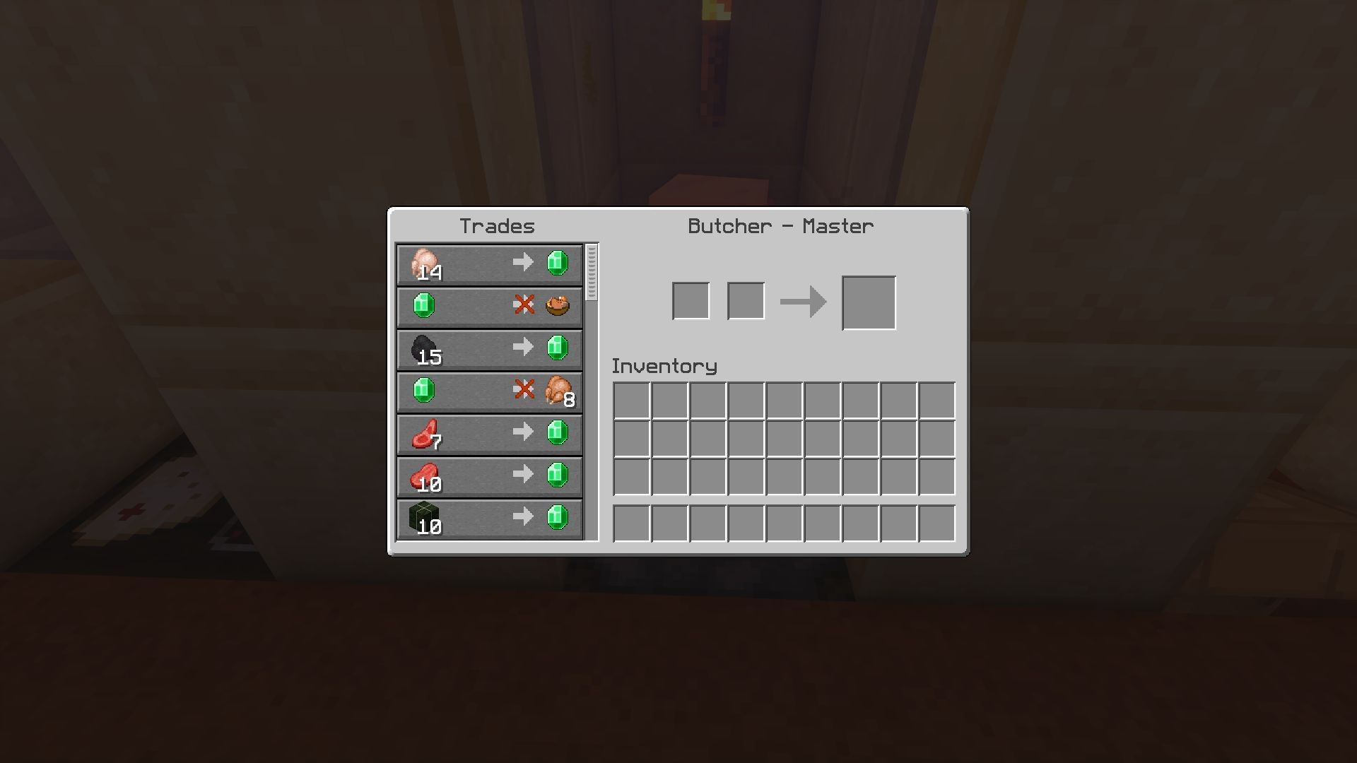 Easiest way to get Master Trader achievement in Minecraft Bedrock